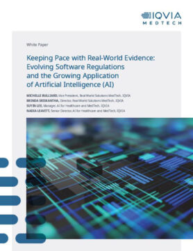 Keeping Pace with Real-World Evidence: Evolving Software Regulations and the Growing Application ...