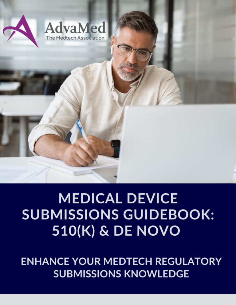 Medical Device Submissions Guidebook: 510(k) & De Novo - AdvaMed®